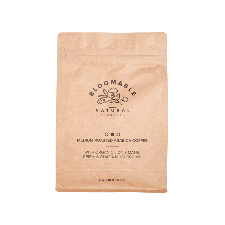 Buy Bloomable Ground Mushroom Coffee with Lion's Mane, Reishi, and ...