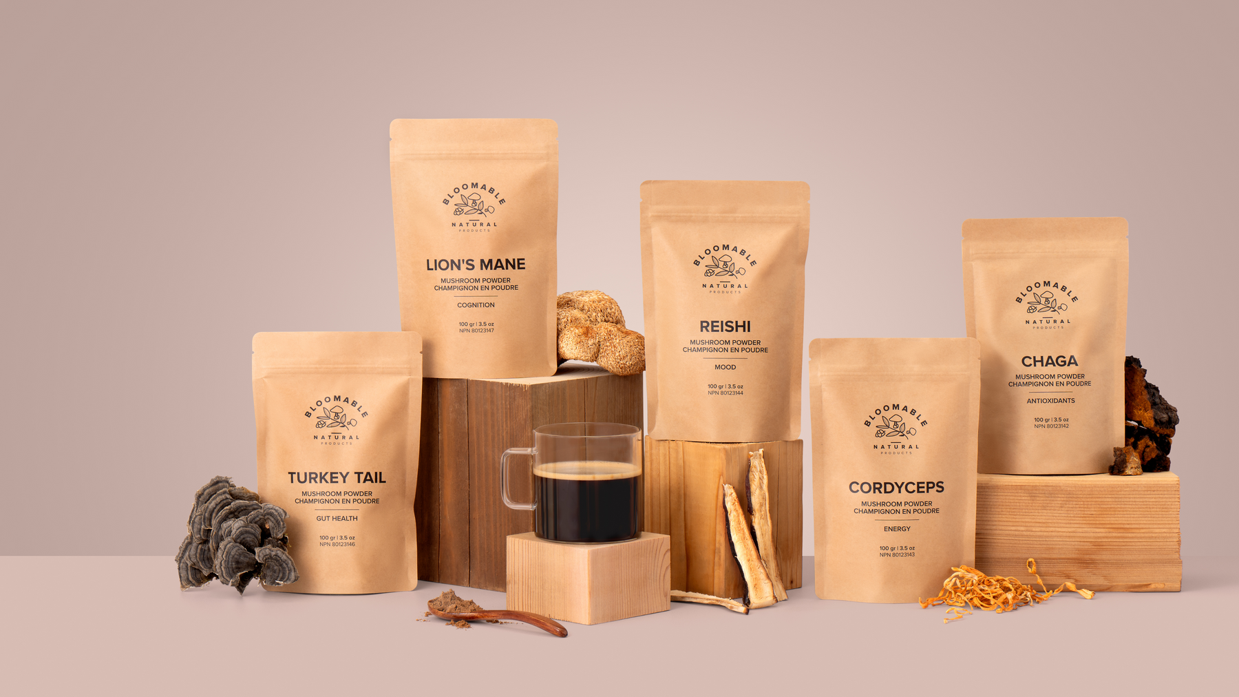 Bloomable Official Site: Medicinal Mushrooms & More – Bloomable Natural ...